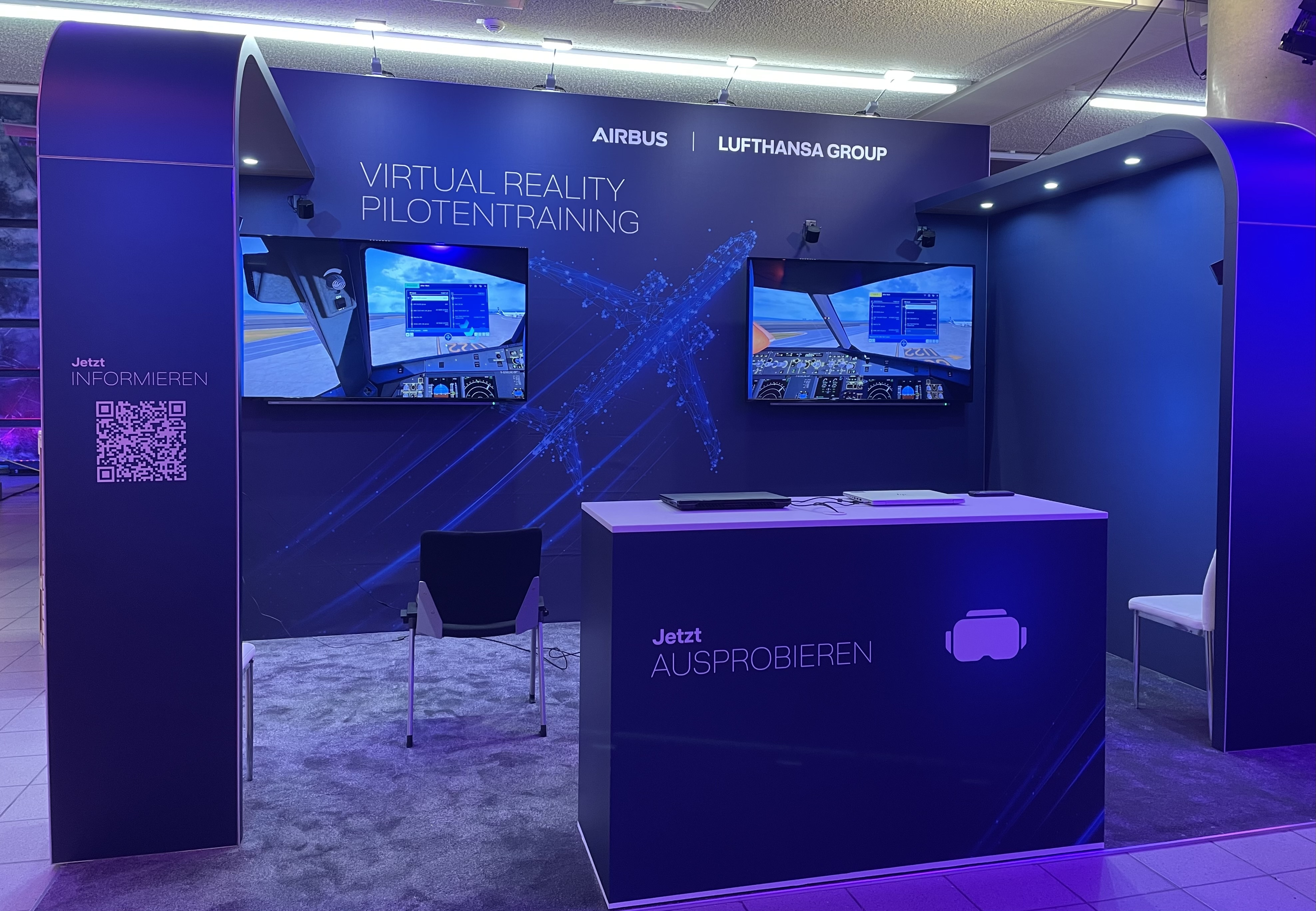 Virtuelles Cockpit: Lufthansa Group und Airbus präsentieren digitale ...