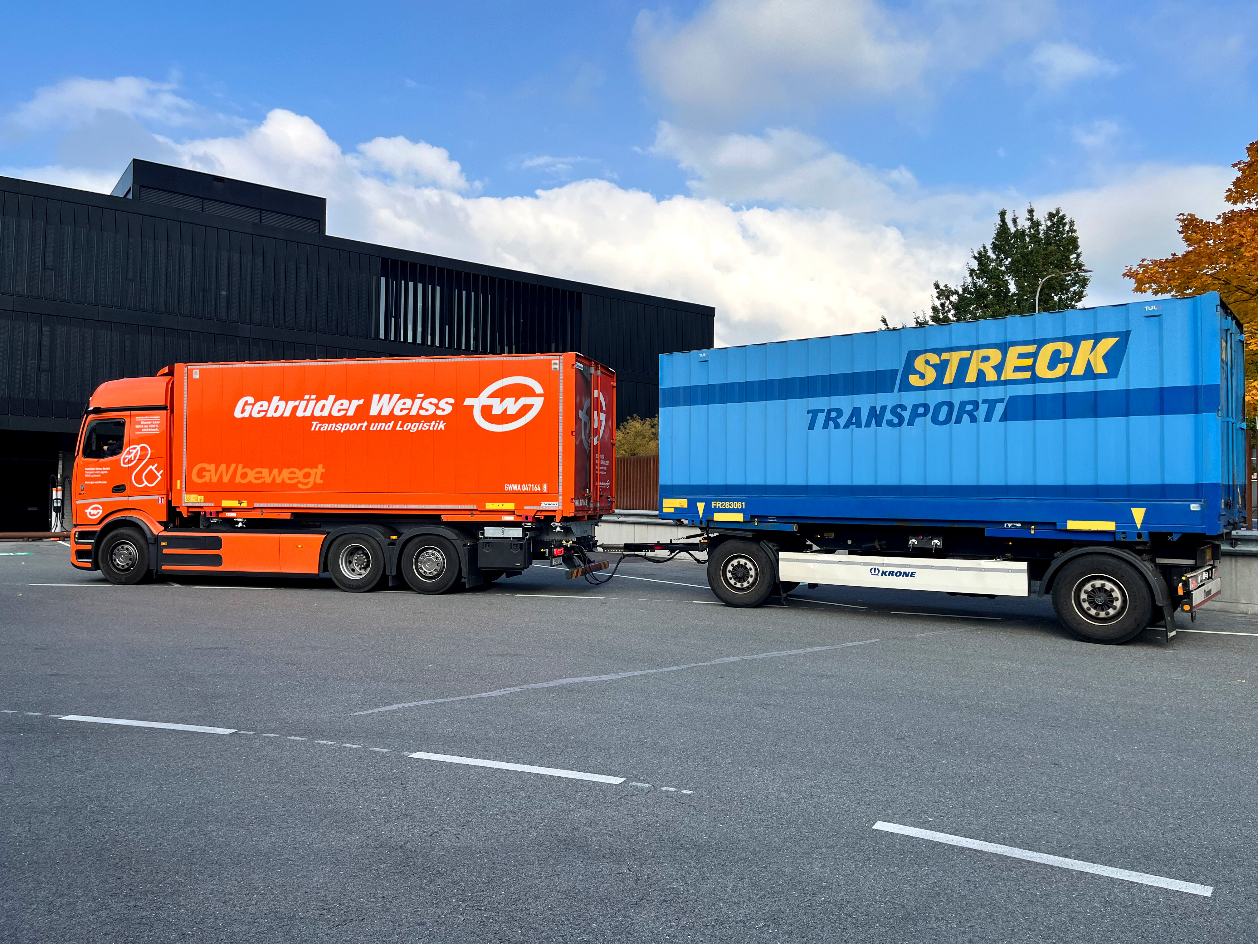 50 Jahre Partnerschaft: Gebrüder Weiss und Streck Transport