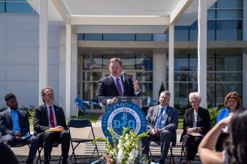 BHSU celebrates new college of osteopathic medicine with ribbon cutting