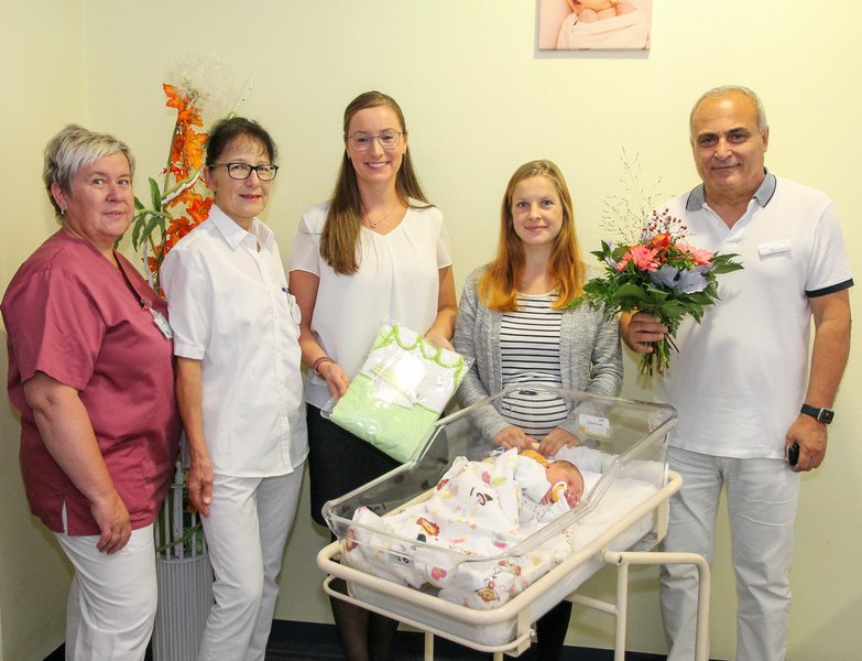400. Baby und 400. Geburt im Lausitzer Seenland Klinikum