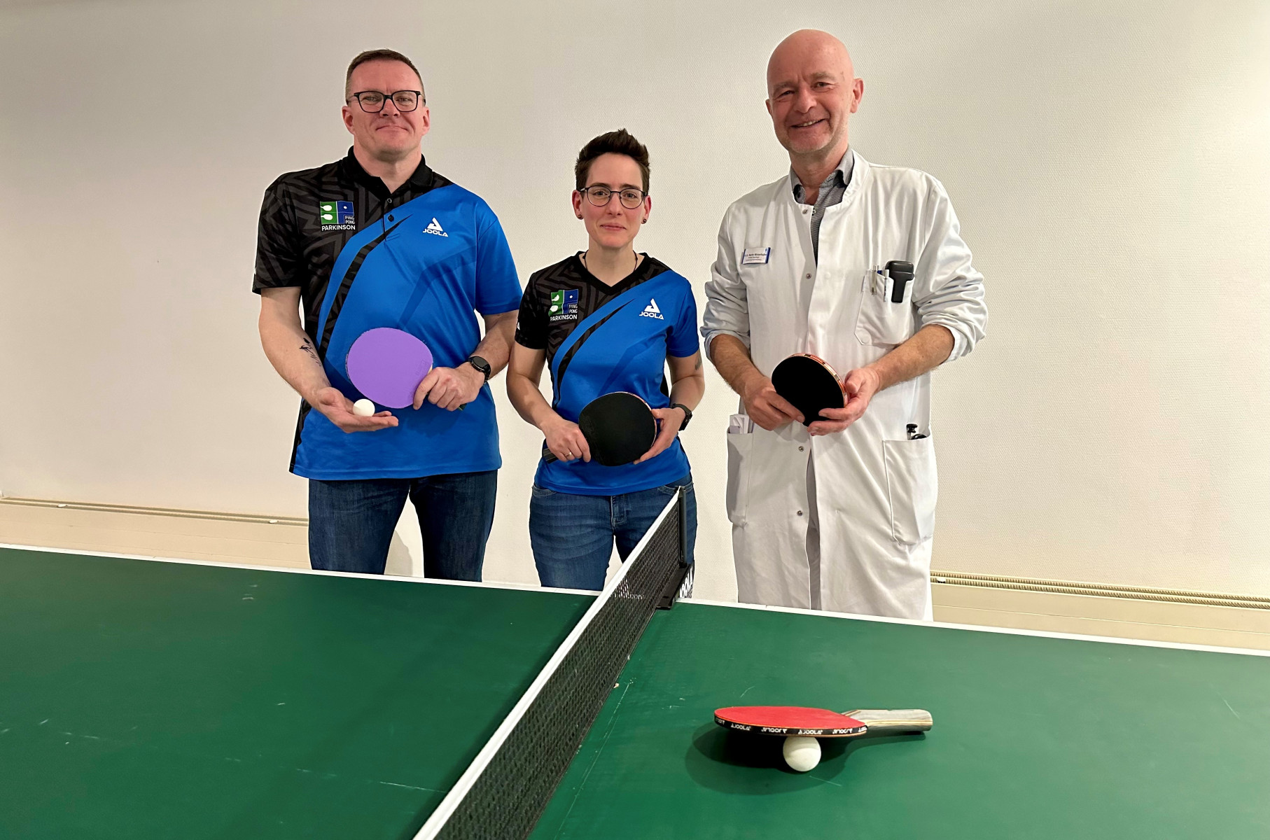 Parkinson: Mit Tischtennis der Krankheit Paroli bieten