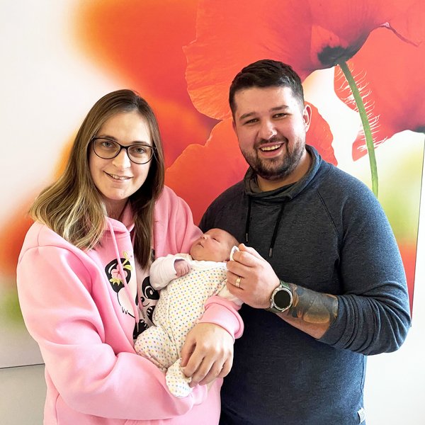 Kinderreicher Jahreswechsel im Biberacher Sana Klinikum