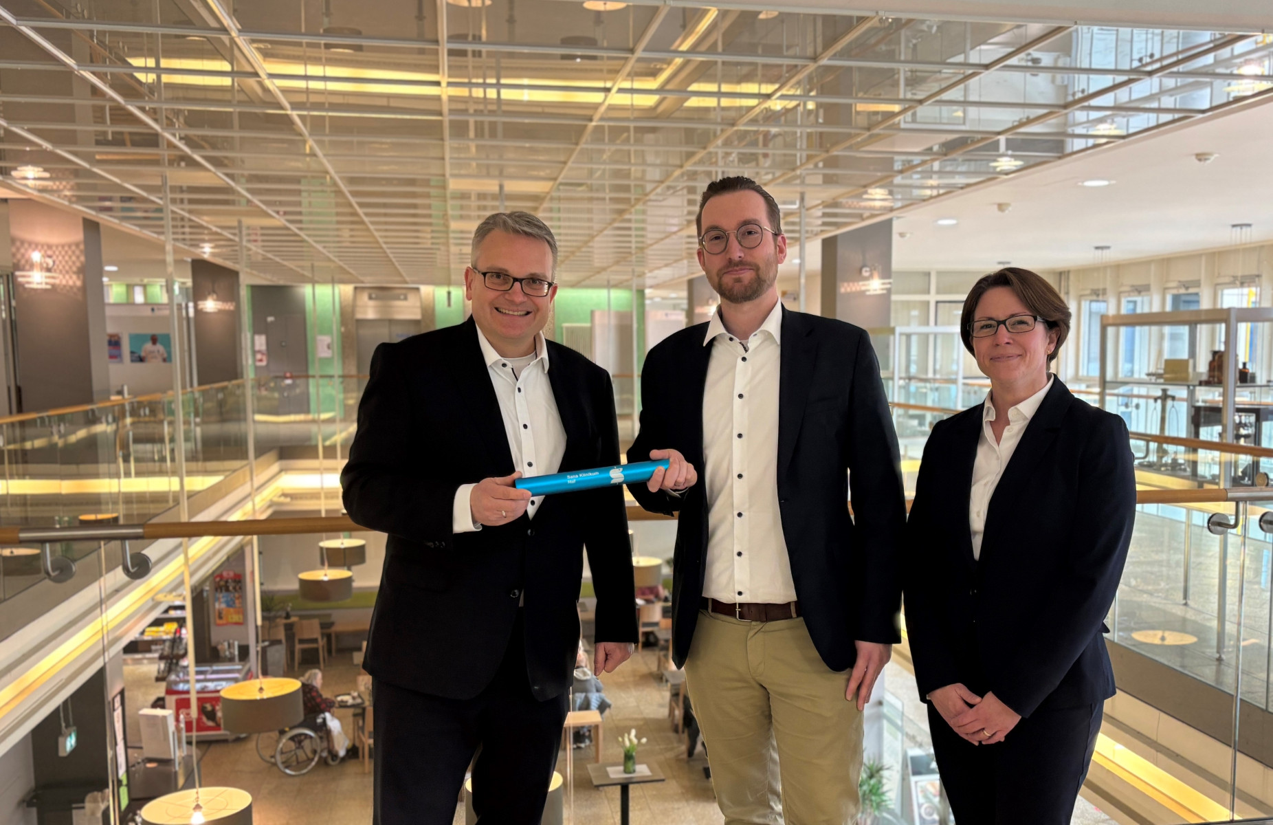 Sana Klinikum Hof begrüßt neuen Geschäftsführer Daniel Busch offiziell ...