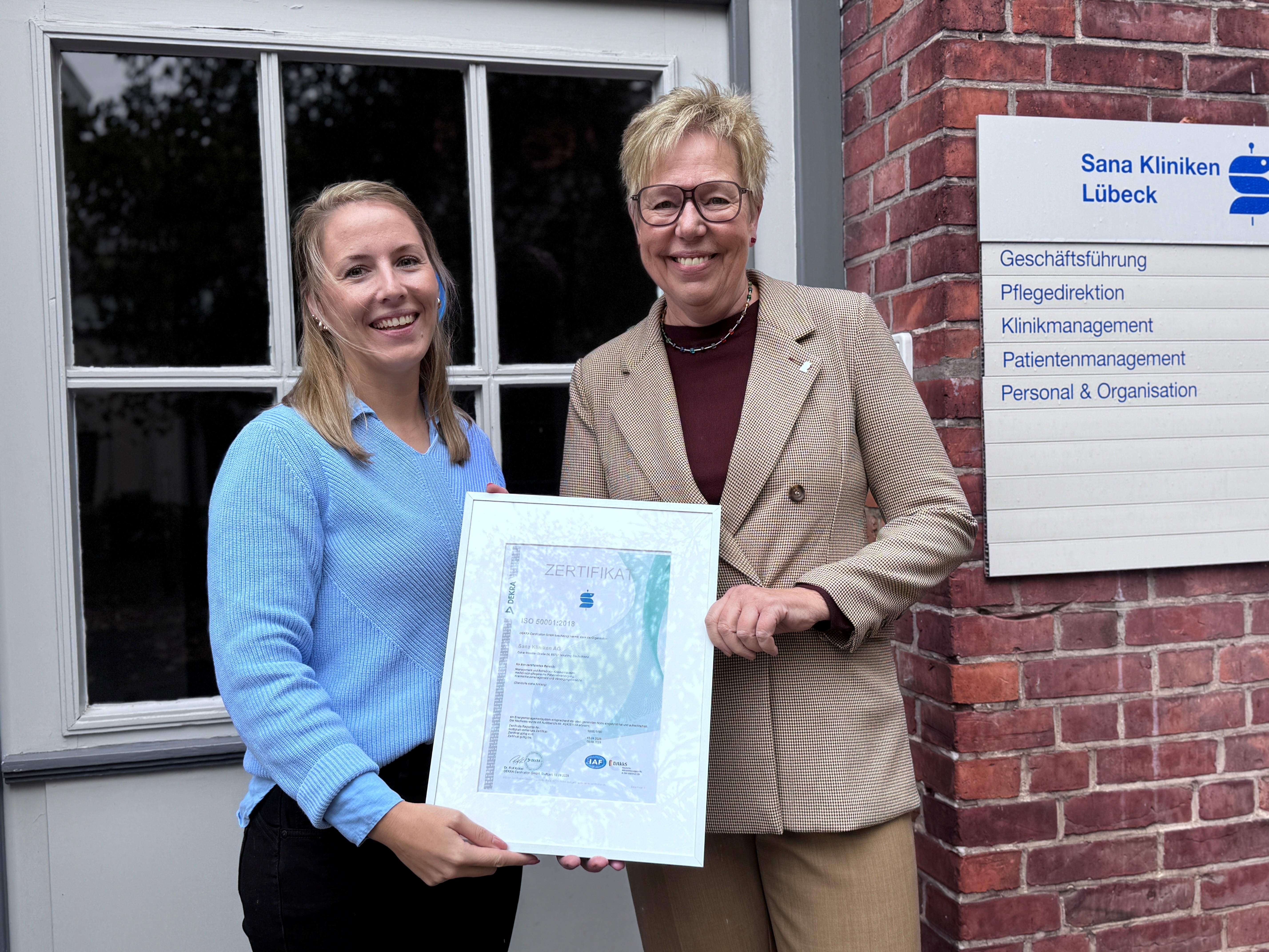 Sana Kliniken Lübeck: Erfolgreiche ISO-Zertifizierung für nachhaltiges ...