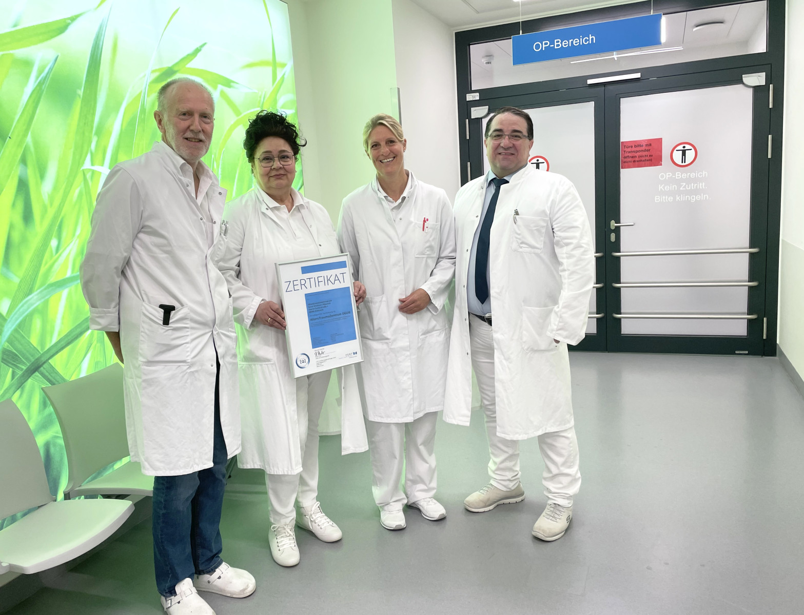 AltersTraumaZentrum am Biberacher Klinikum erfolgreich rezertifiziert