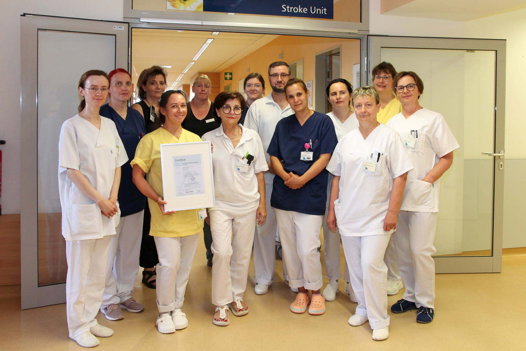 Stroke Unit erfolgreich rezertifiziert