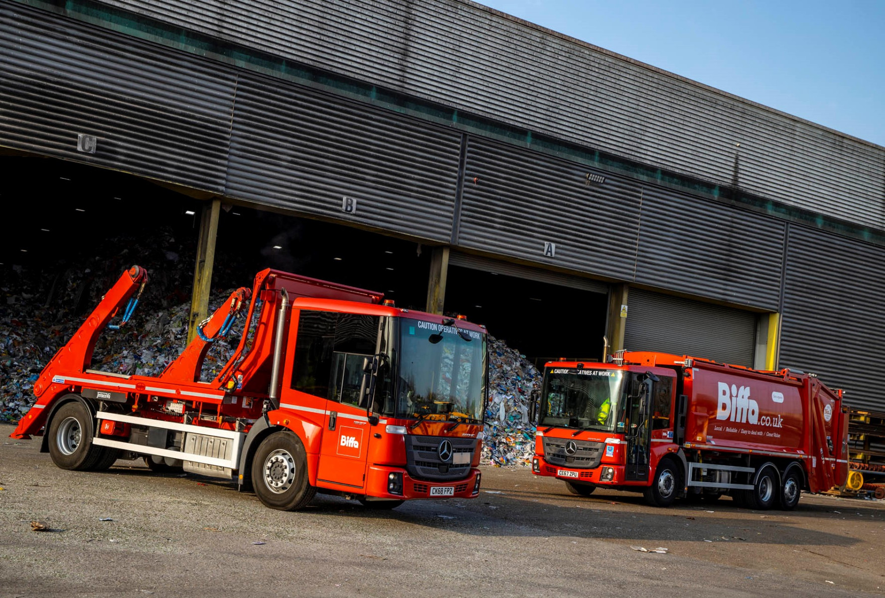Biffa boosts its Mercedes-Benz Econic fleet with new body variants