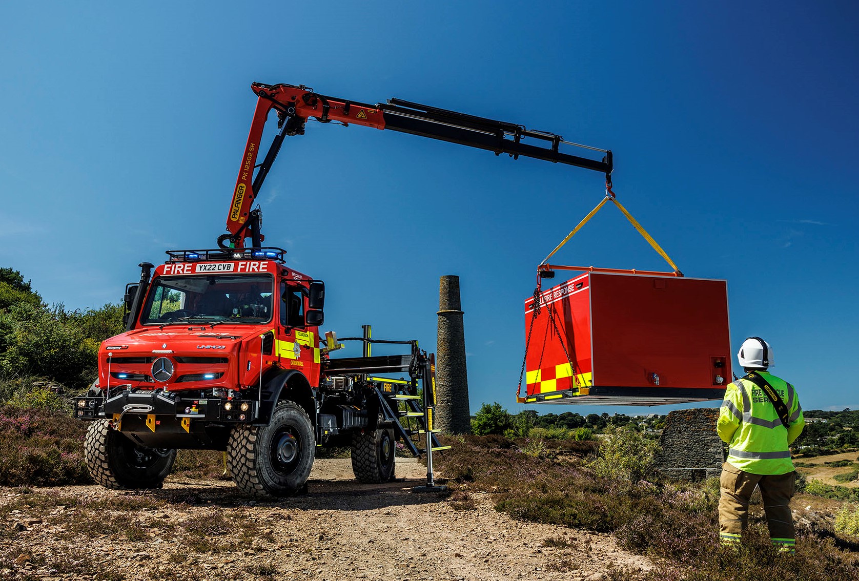 Multi-role Mercedes-Benz Unimog adds flexible, ‘go anywhere’ capability for Cornwall Fire ...
