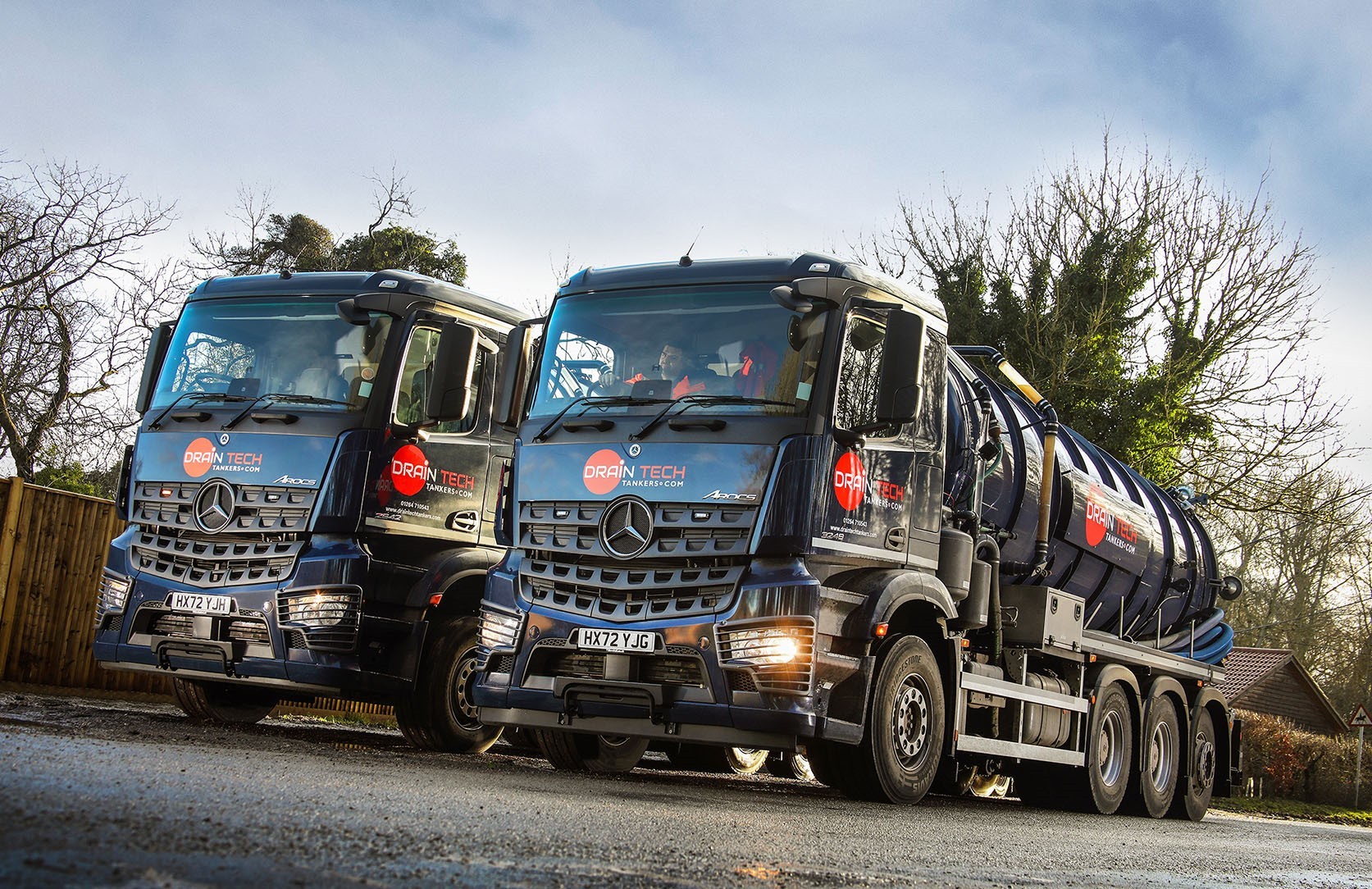 Draintech Tankers pumps up its fleet by switching to Mercedes-Benz ...