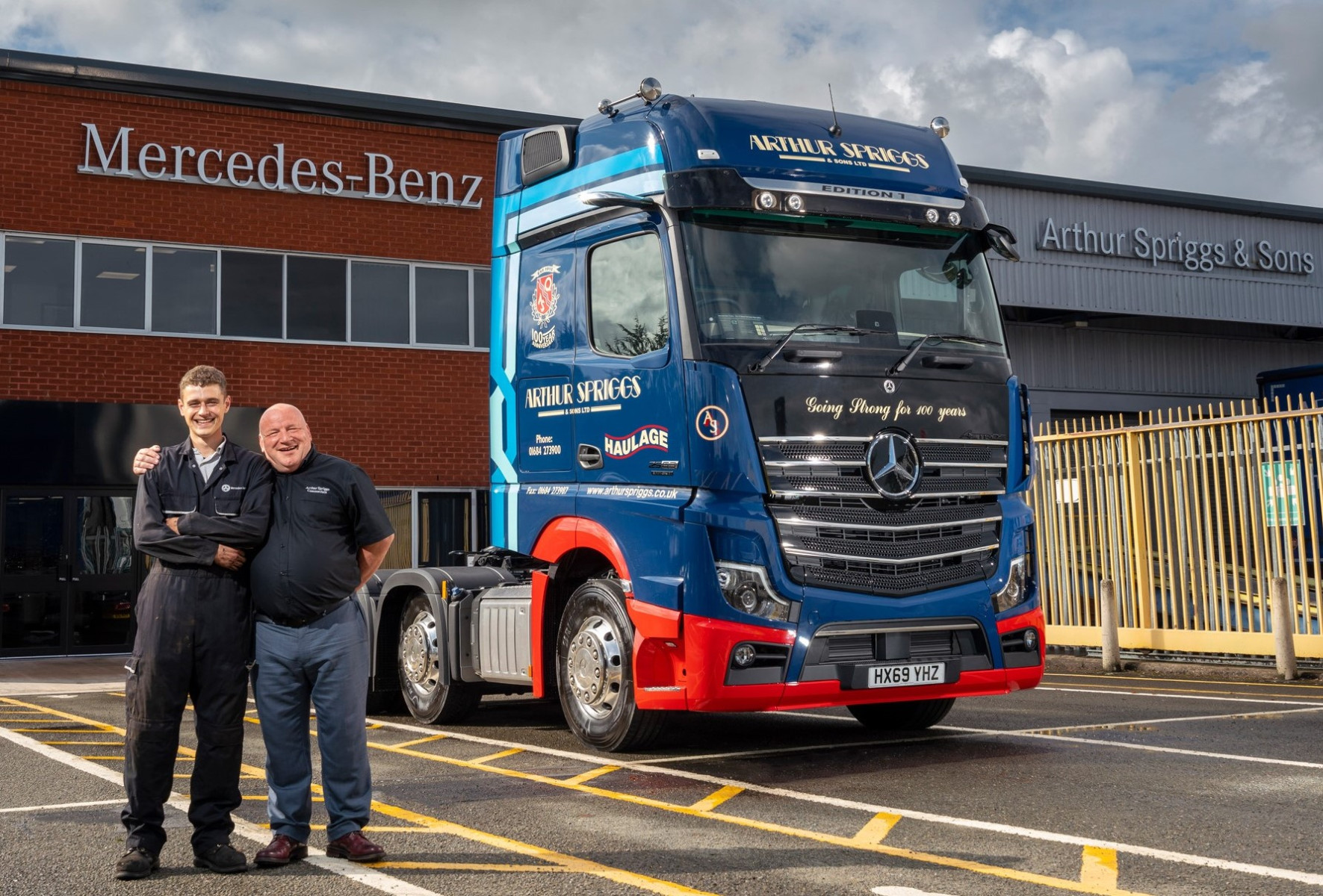 Arthur Spriggs & Sons’ stunning Mercedes-Benz Actros Edition 1 is ‘a ...