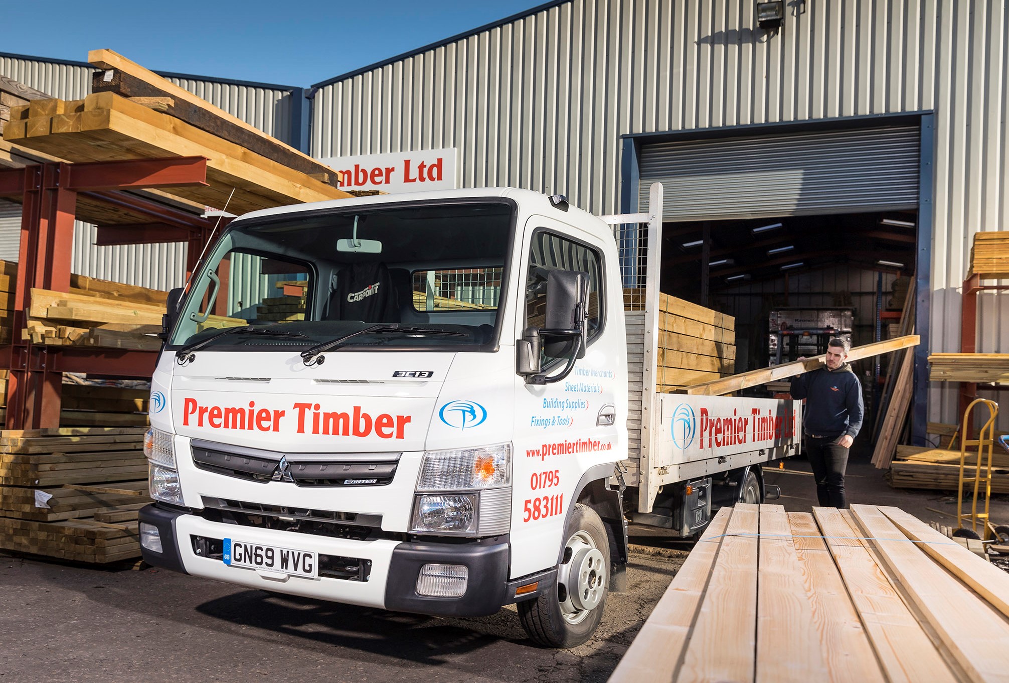 Rugged, reliable FUSO Canters are ‘a cut above’ for Premier Timber