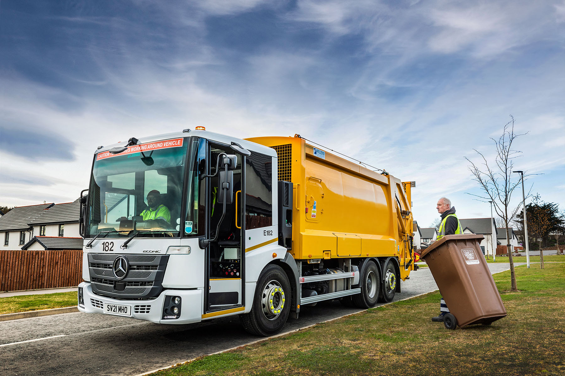 Evolved Econic sets a new safety standard for Mercedes-Benz Trucks customer Moray Council