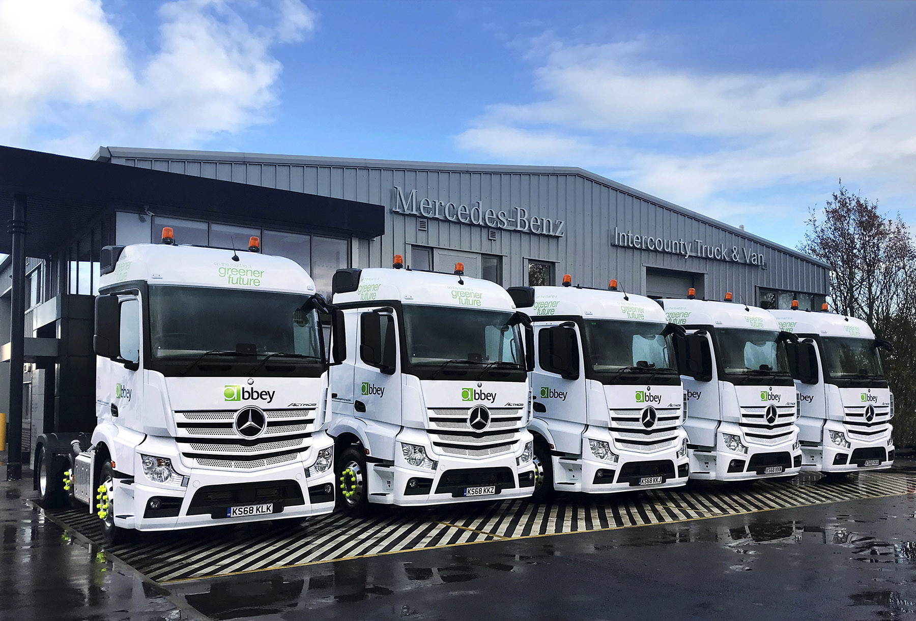 Abbey Logistics’ 28 new Mercedes-Benz Actros ‘deliver the best of all ...