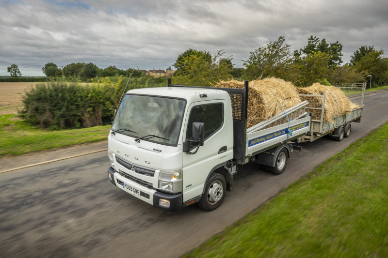Master Thatcher Neil moves up in the world with FUSO Canter from ...