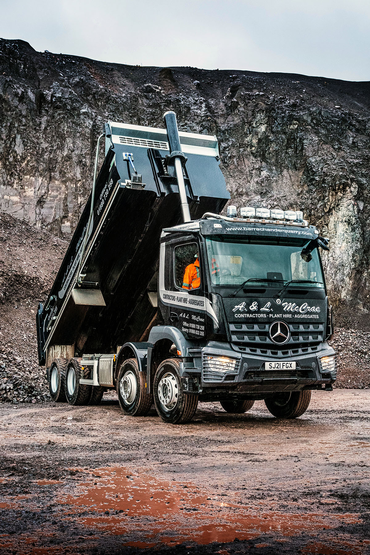 Robust, fuel-efficient Mercedes-Benz Arocs tippers dig in with ...