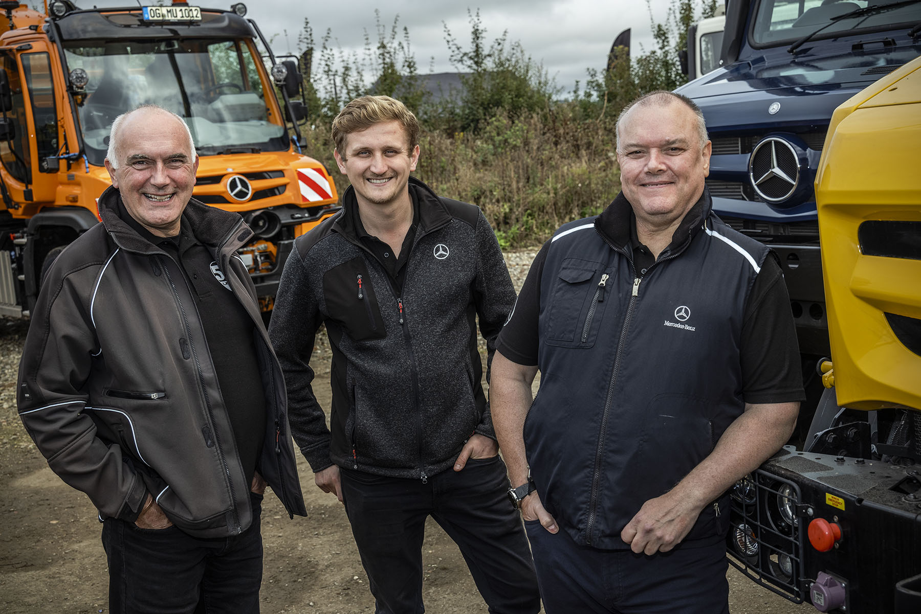 Mercedes-Benz Unimog specialist South Cave Tractors marks twin ...