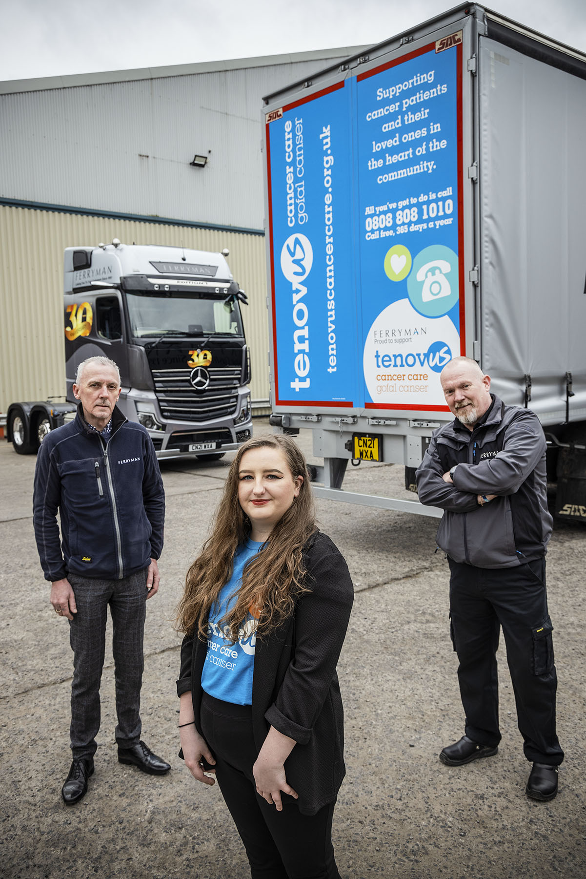 ‘Trucker Jenko’ leads the Mercedes-Benz line for Ferryman with stunning ...