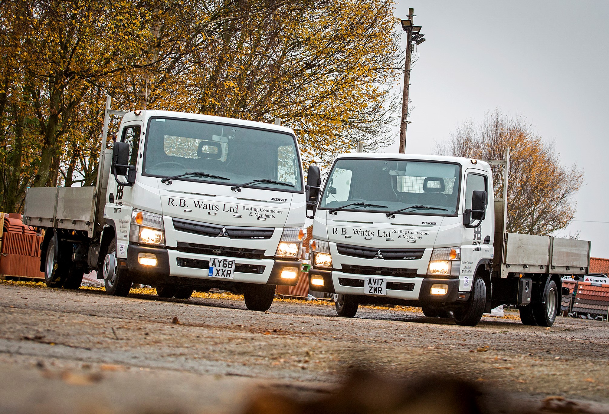 New 3.5-tonne FUSO Canters impress RB Watts