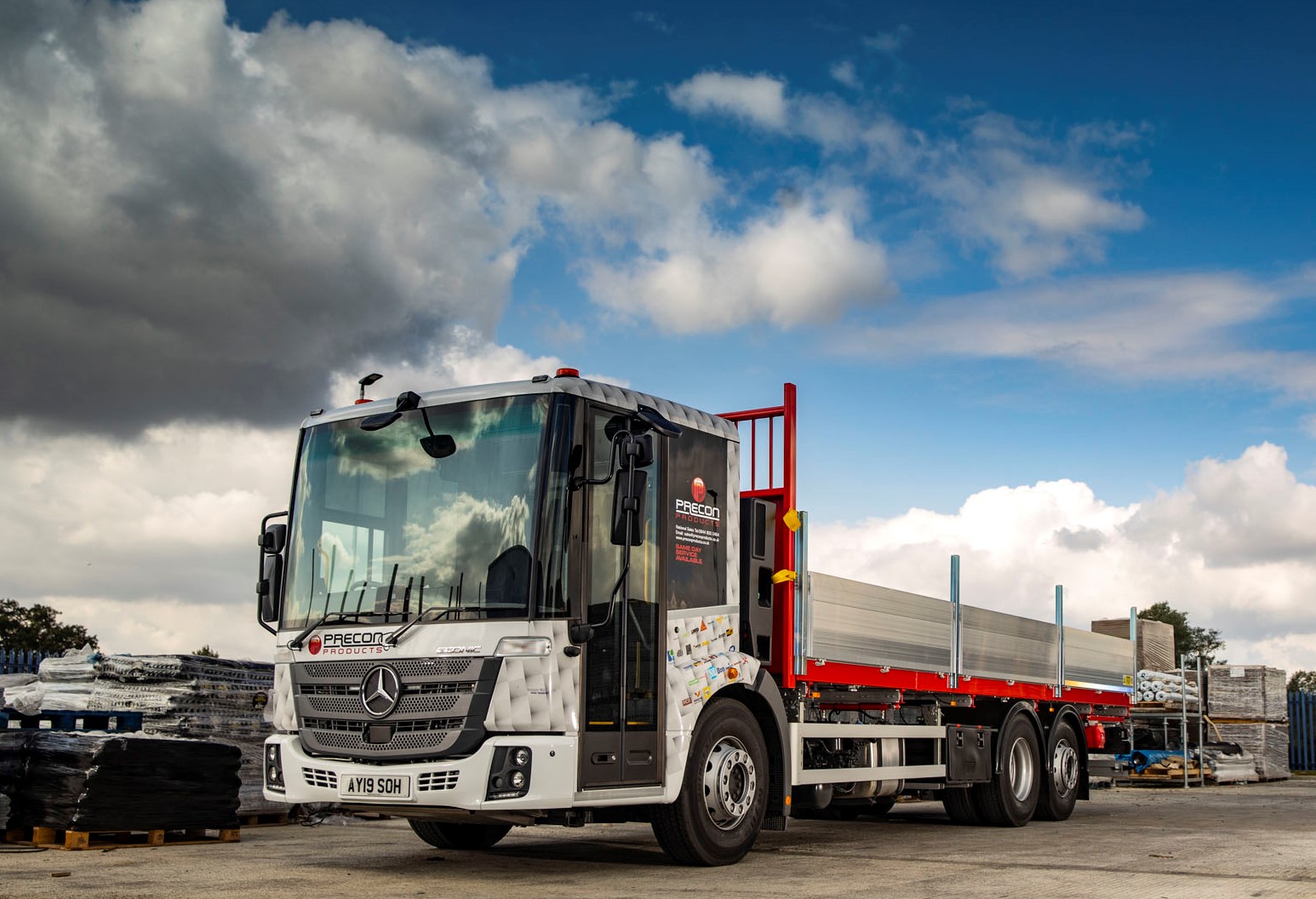 Precon Products takes a sideways look at safety with new Mercedes-Benz ...