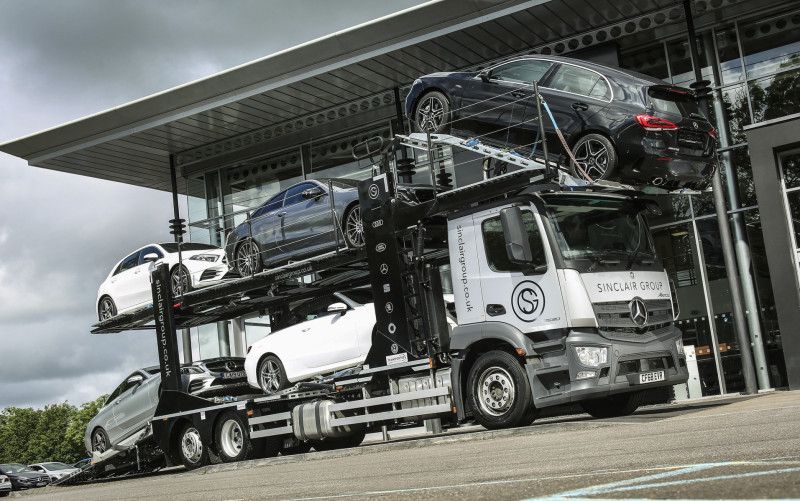 Sinclair Group puts its trust in new transporters from Mercedes-Benz ...
