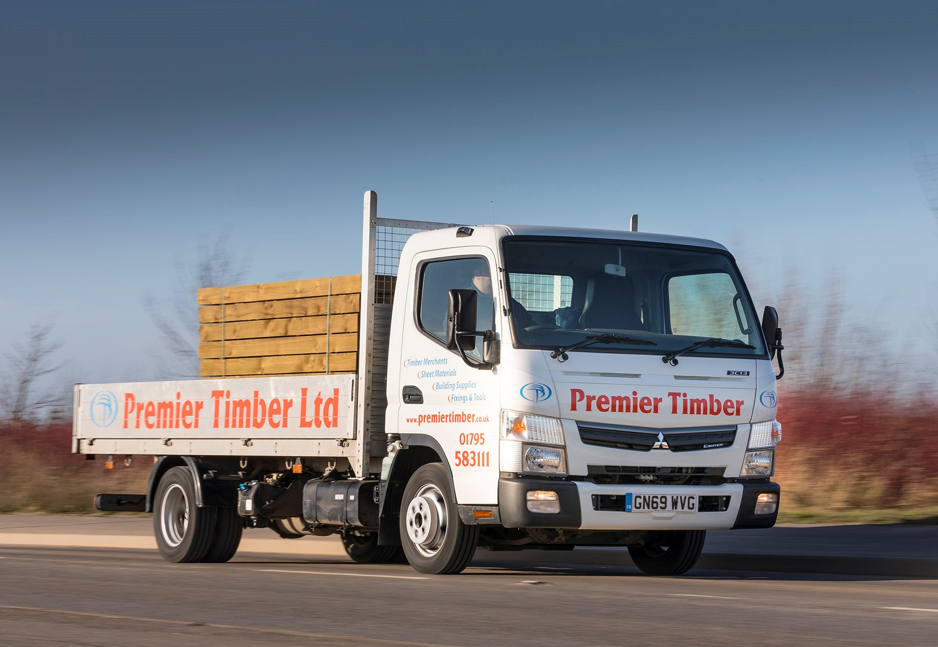 Rugged, reliable FUSO Canters are ‘a cut above’ for Premier Timber