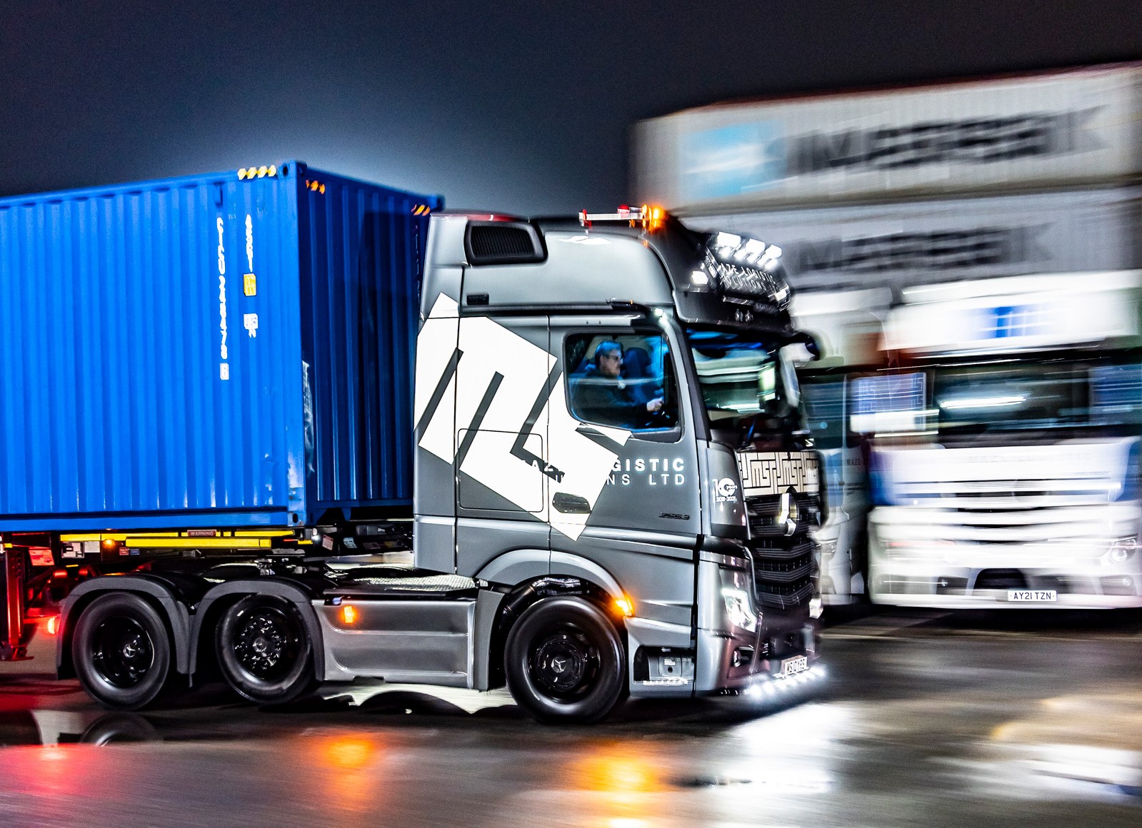 Mercedes-Benz operator Maze Logistic Solutions solves an anniversary ...