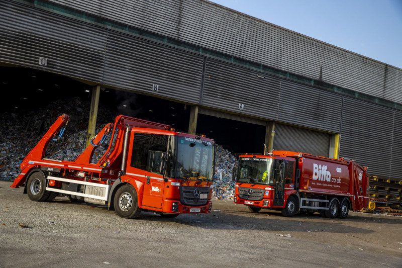 Biffa boosts its Mercedes-Benz Econic fleet with new body variants