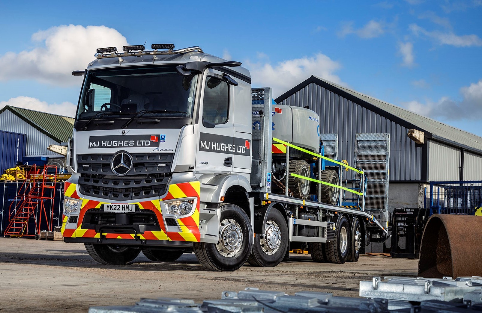 MJ Hughes bridges the visibility gap with MirrorCam-equipped Mercedes ...