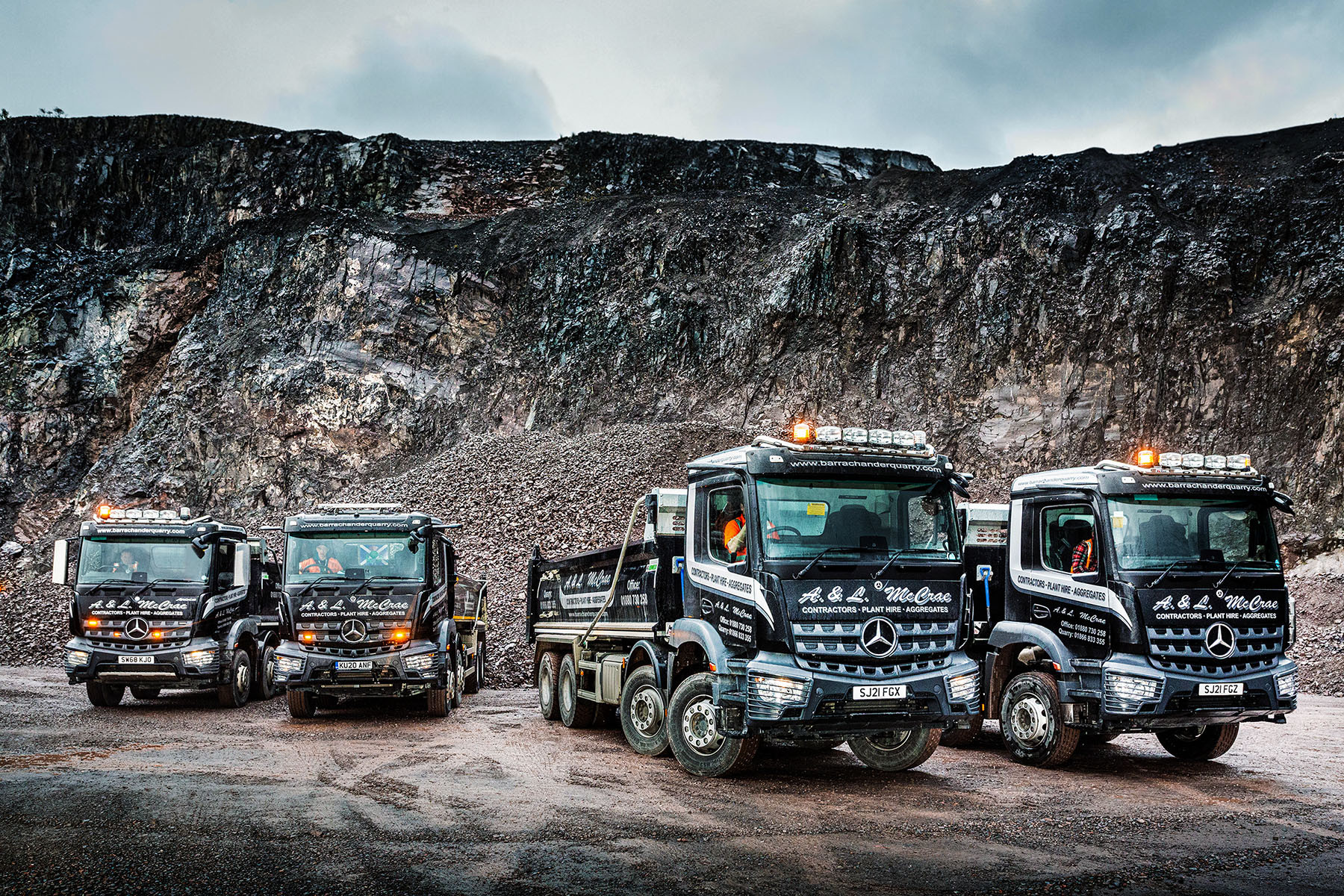 Robust, fuel-efficient Mercedes-Benz Arocs tippers dig in with ...