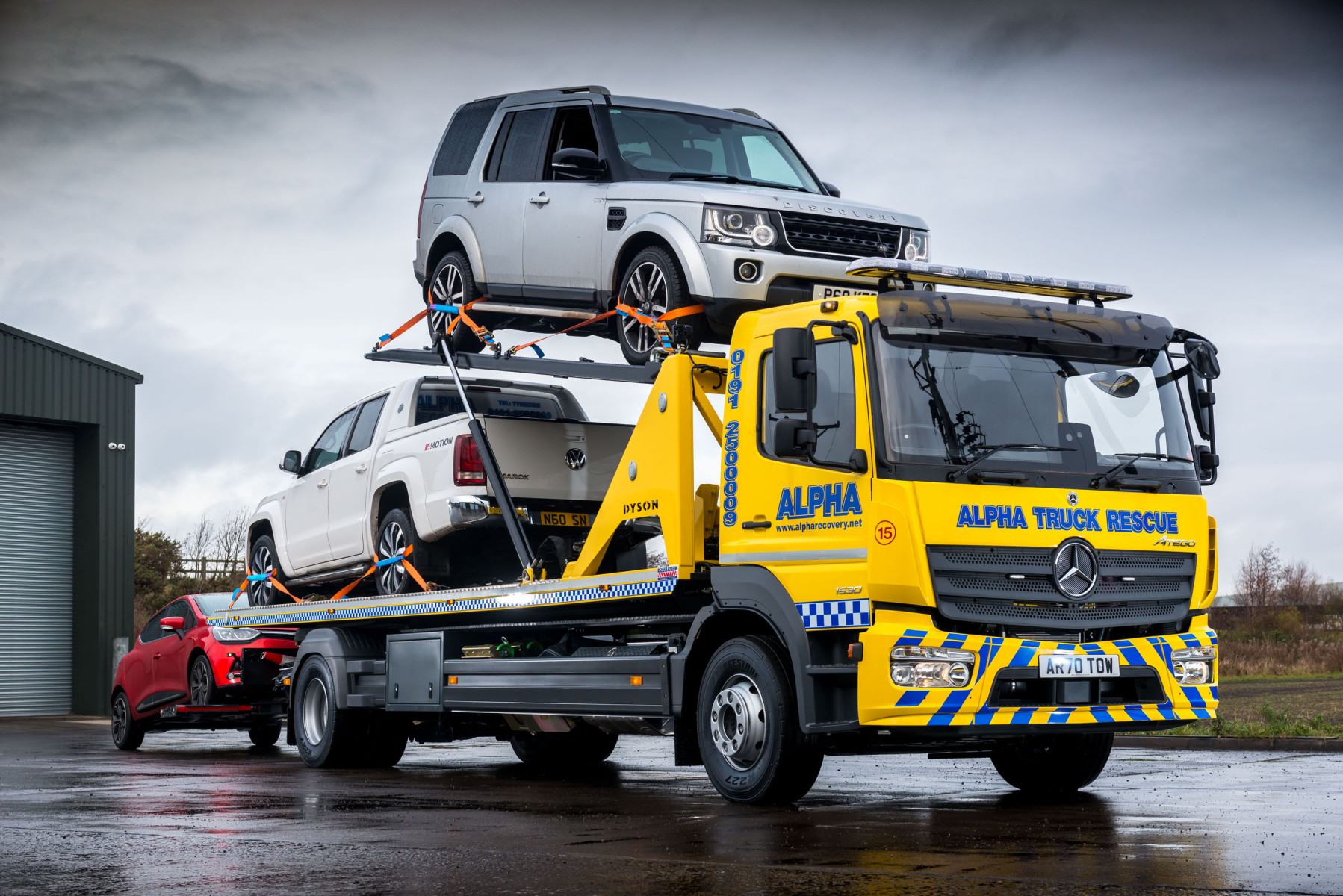 Rugged, reliable Mercedes-Benz Atego slides smoothly into action for ...
