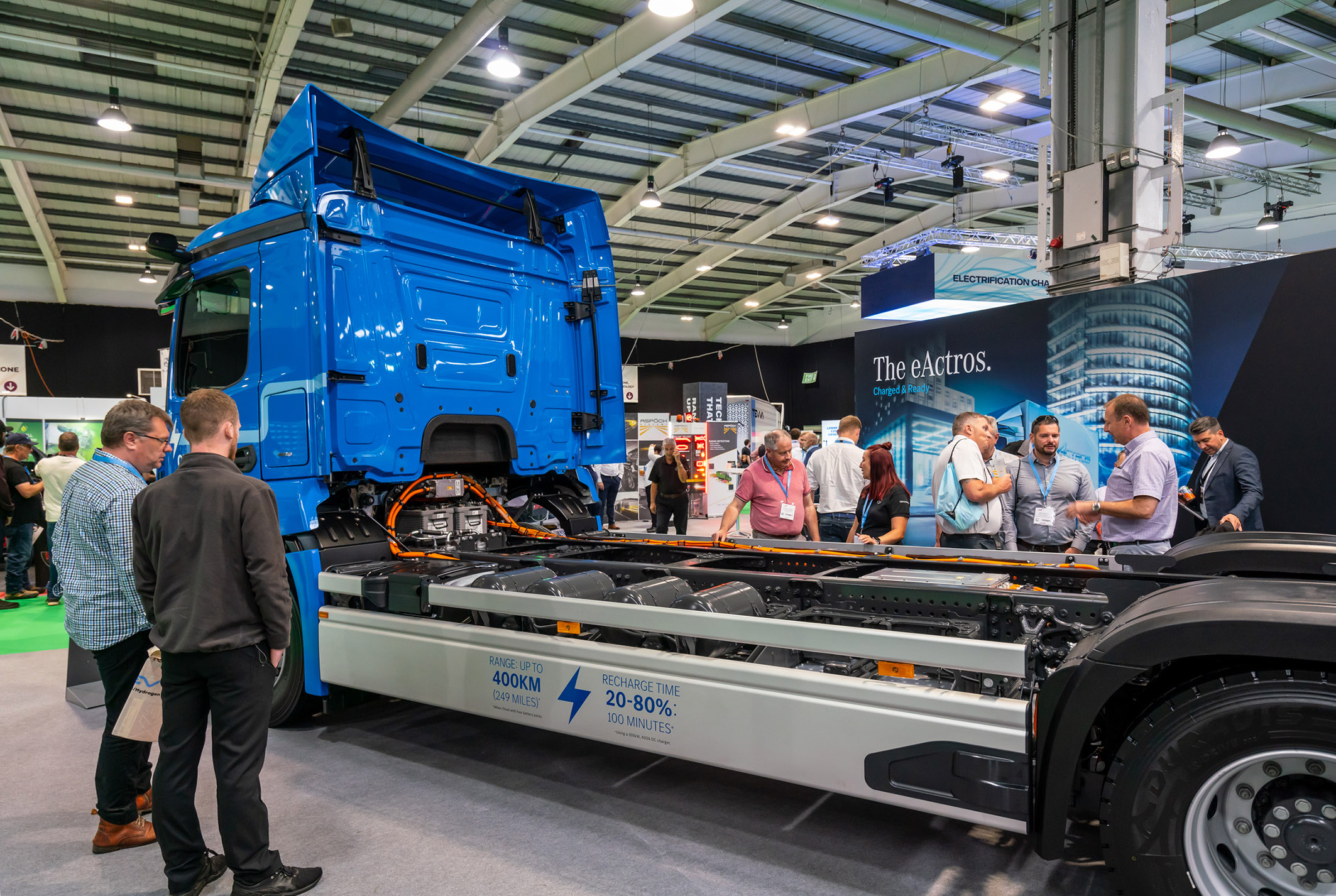 Mercedes-Benz Trucks leads the Road Transport Expo charge with eActros ...