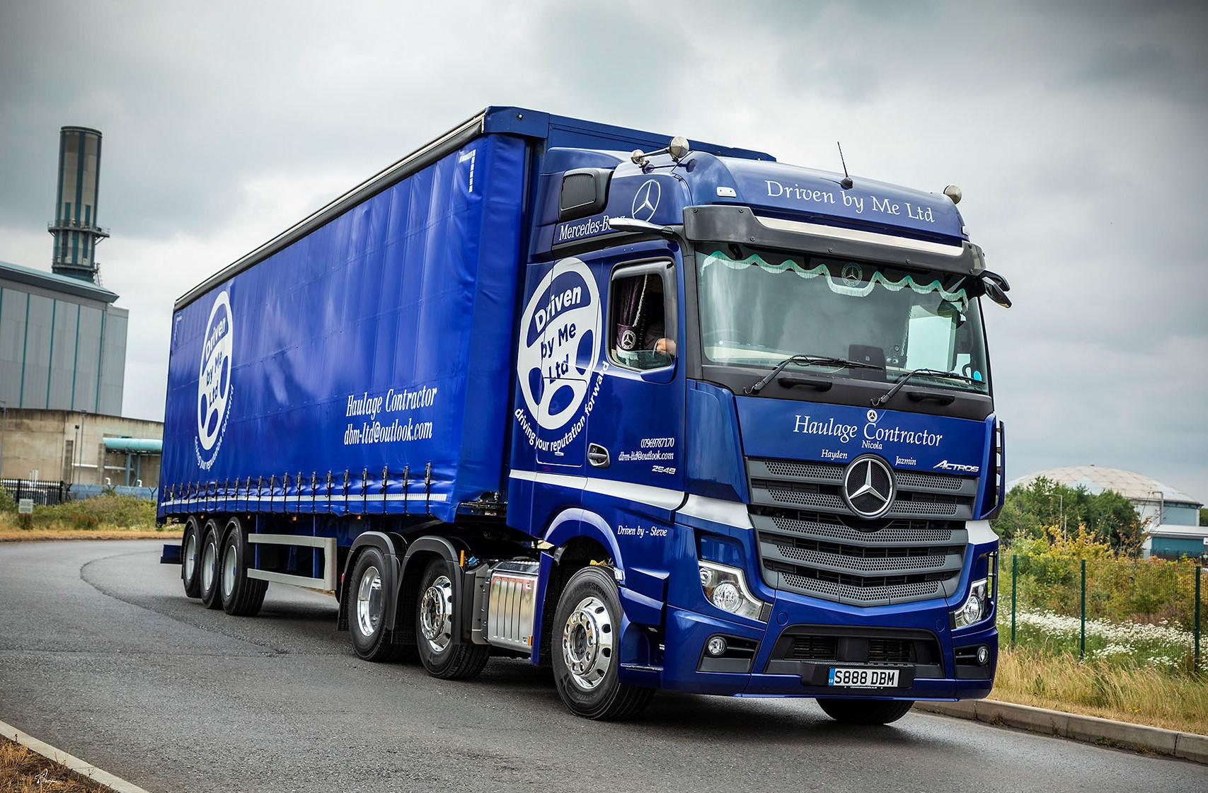 High-tech Mercedes-Benz Actros ticks all the boxes for Driven by Me