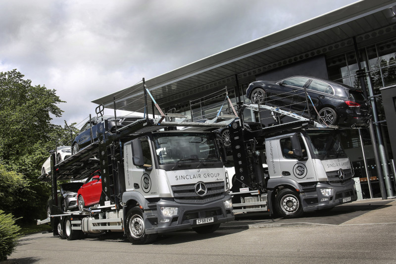 Sinclair Group puts its trust in new transporters from Mercedes-Benz ...