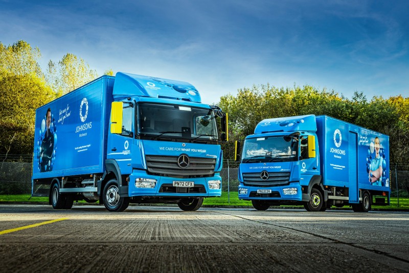 Johnsons Workwear freshens up its fleet with another 60 Mercedes-Benz ...