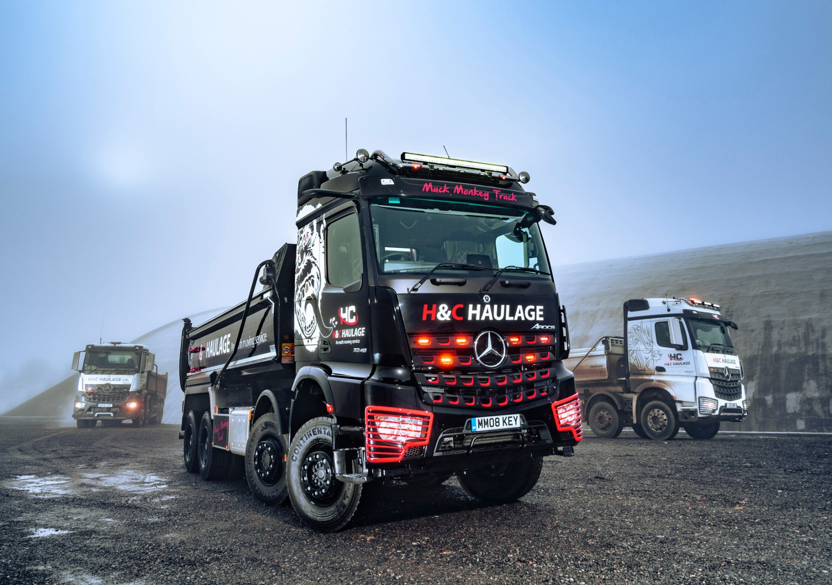H&C Haulage goes bananas for its Mercedes-Benz ‘Muck Monkey’ and Rygor ...