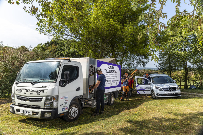 Tree specialist’s new FUSO Canter puts the competition in the shade