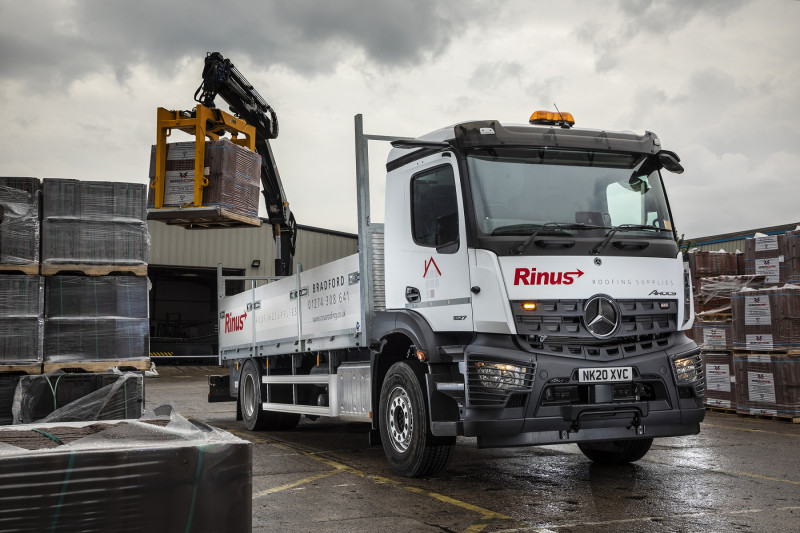 Rinus ‘raises the roof’ for new-generation Mercedes-Benz Arocs
