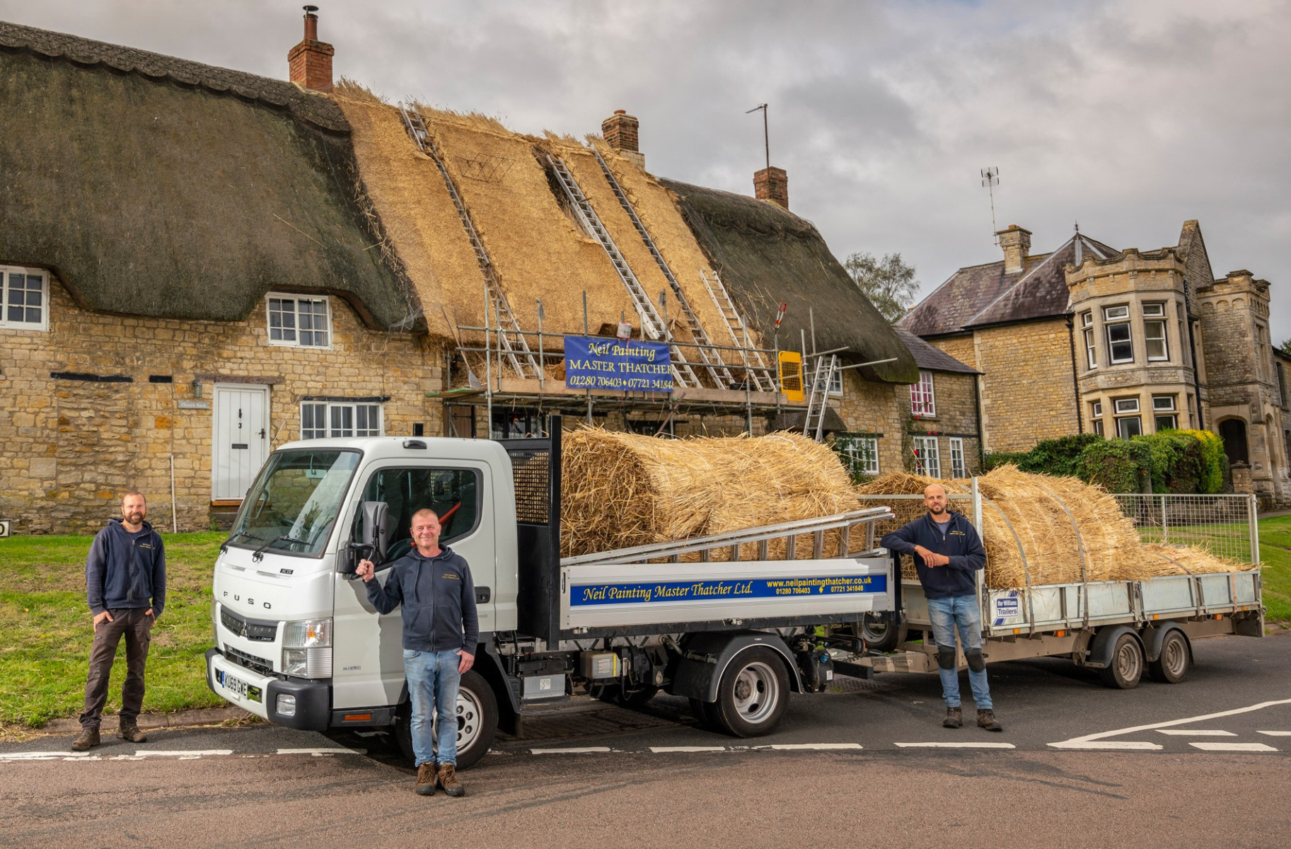 Master Thatcher Neil moves up in the world with FUSO Canter from ...