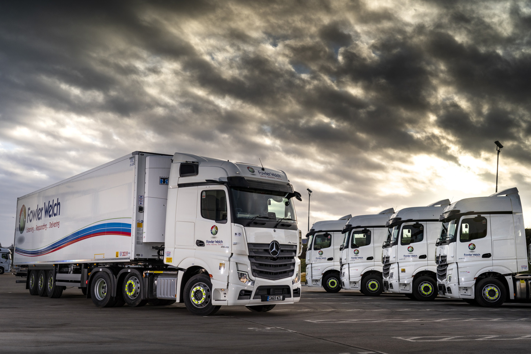 Fowler Welch looks to the future with new fleet of 21 Mercedes-Benz Actros