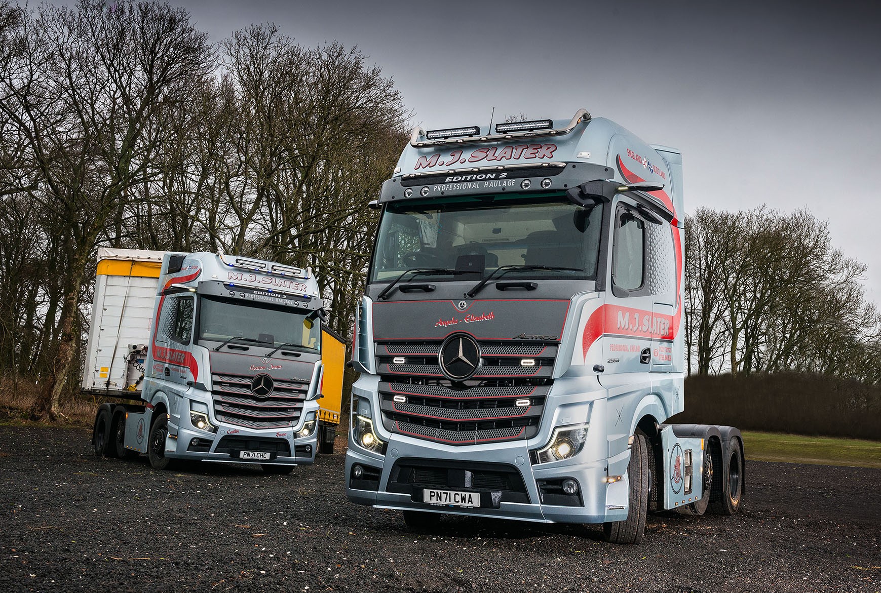MJ Slater reaches twin peaks of exclusivity with awesome Actros Edition ...