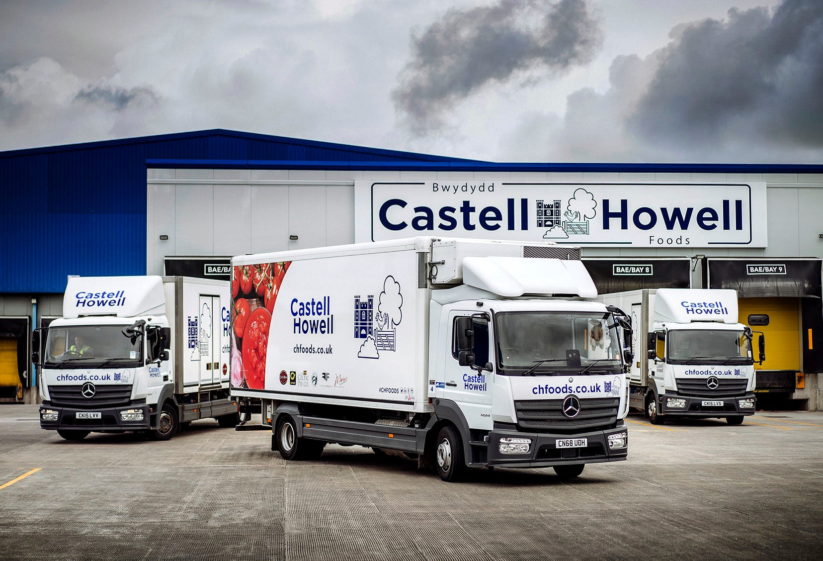Castell Howell Foods banks on 16 tried and trusted Mercedes-Benz Atego ...
