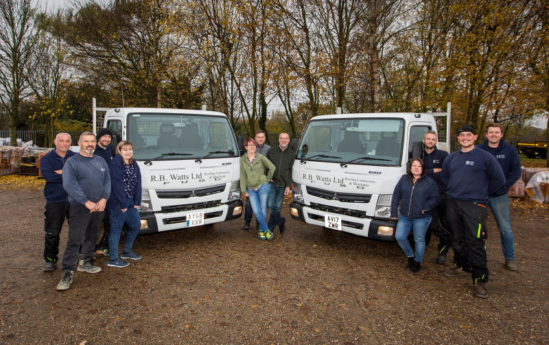 New 3.5-tonne FUSO Canters impress RB Watts