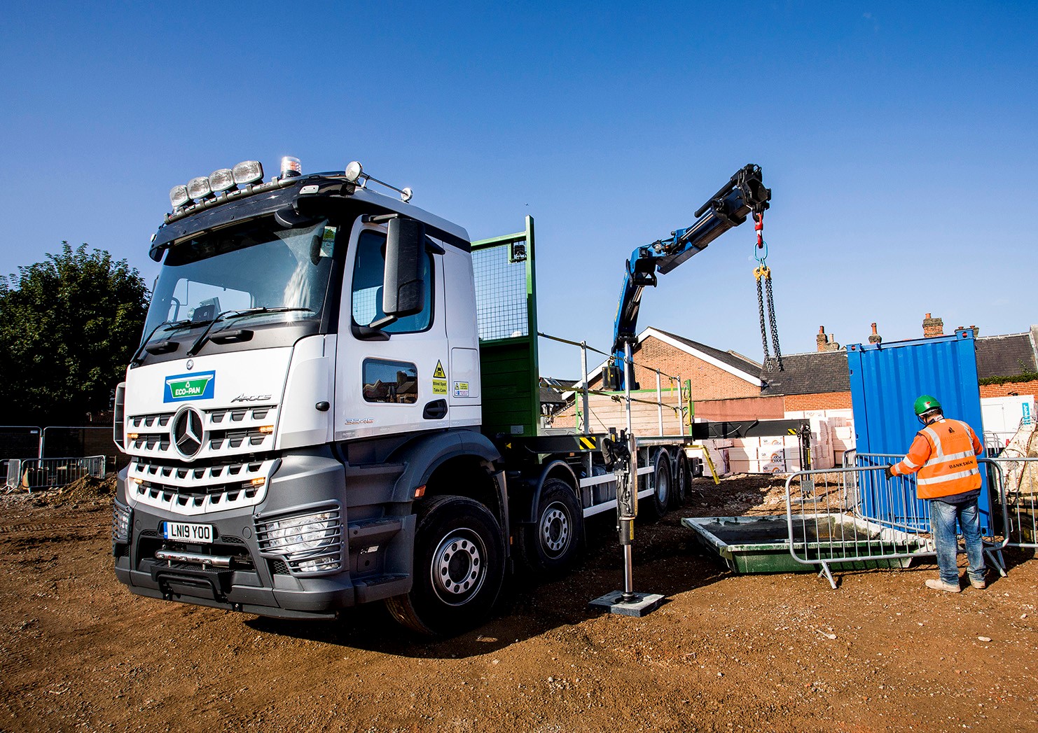 Eco-Pan’s Mercedes-Benz Arocs delivers a concrete solution for the ...