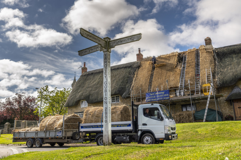 Master Thatcher Neil moves up in the world with FUSO Canter from ...