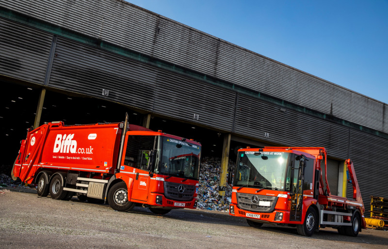Biffa boosts its Mercedes-Benz Econic fleet with new body variants