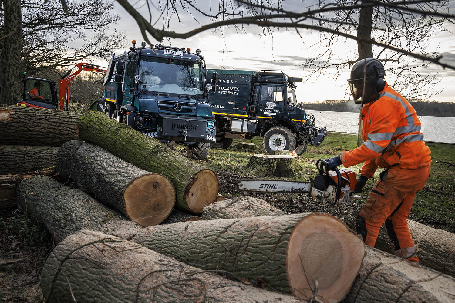 Watmough’s Forestry celebrates its 21st birthday with a second Mercedes ...