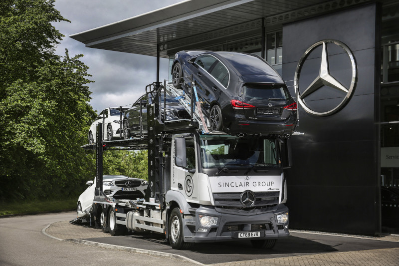 Sinclair Group puts its trust in new transporters from Mercedes-Benz ...