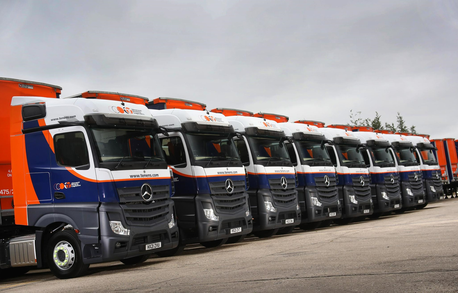 Top trucks with back-up to match – Howard Tenens Logistics updates its ...