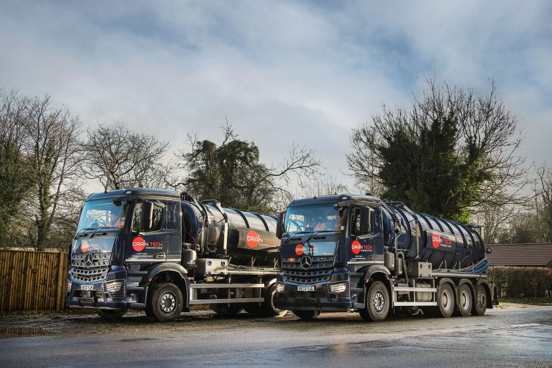 Draintech Tankers pumps up its fleet by switching to Mercedes-Benz ...