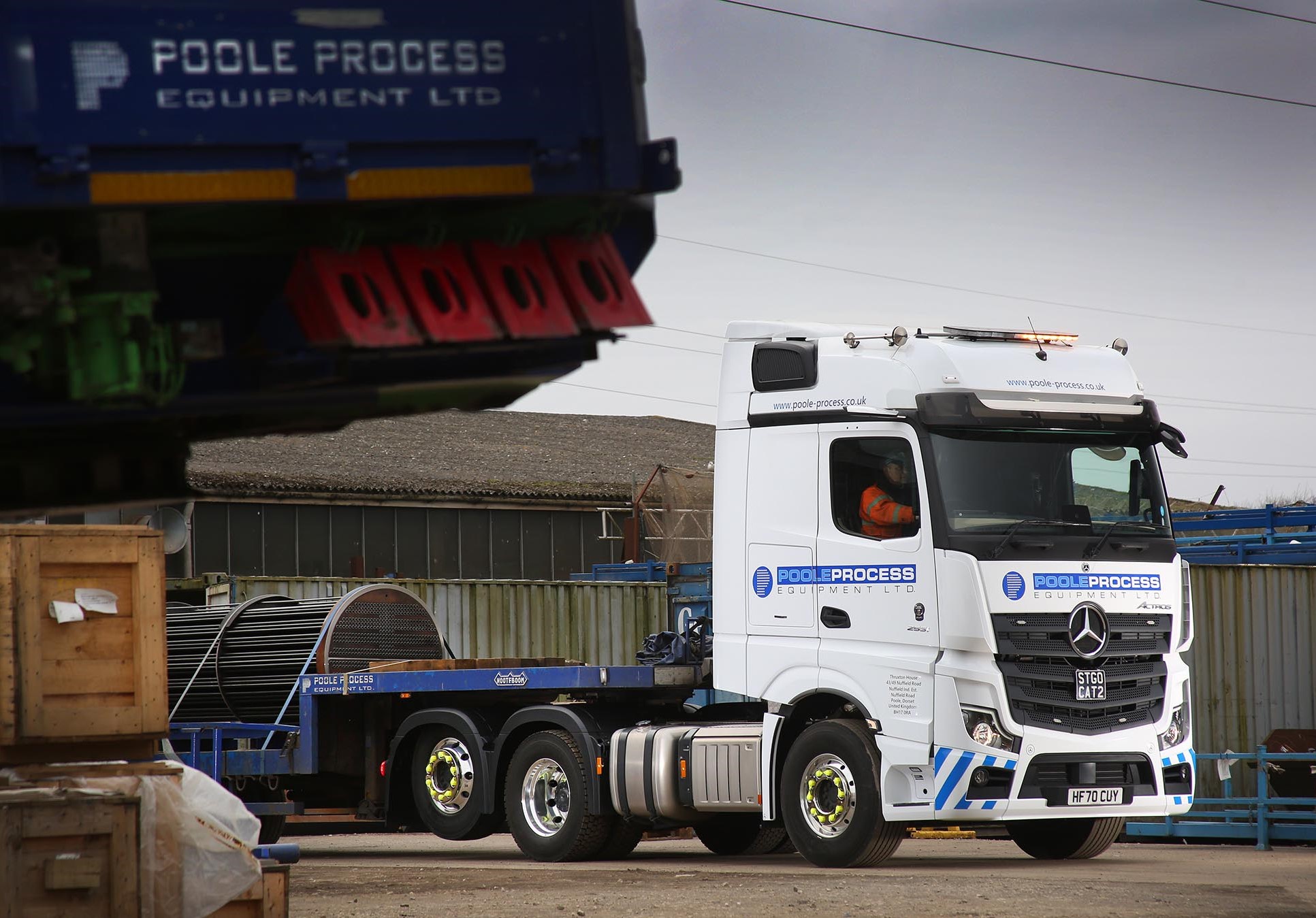 ASL makes a Mercedes-Benz Actros ‘tag match’ for its leading heat ...